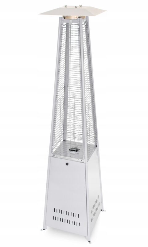 High Visual Glass tube Flame heater Square 13 KW – sinoheat