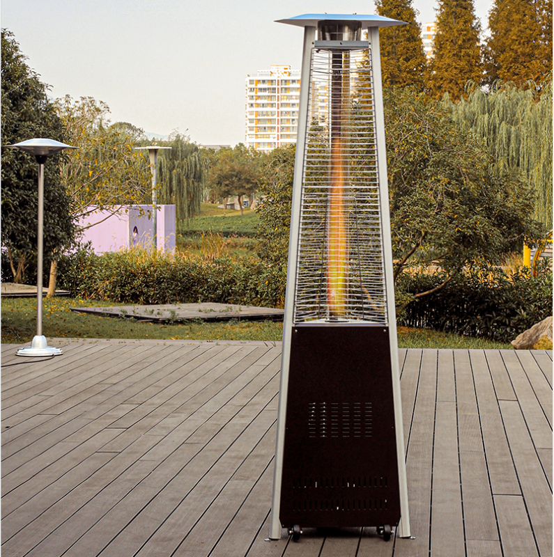 Fire Stick Triangle Commercial Flame heater Pyramid 13 KW – sinoheat